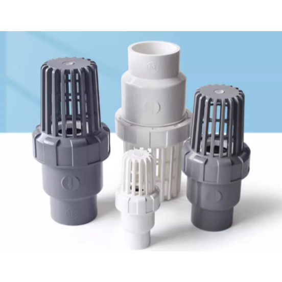 Upvc plastic bottom suction basket, pipe diameter D20; D25, installed ...