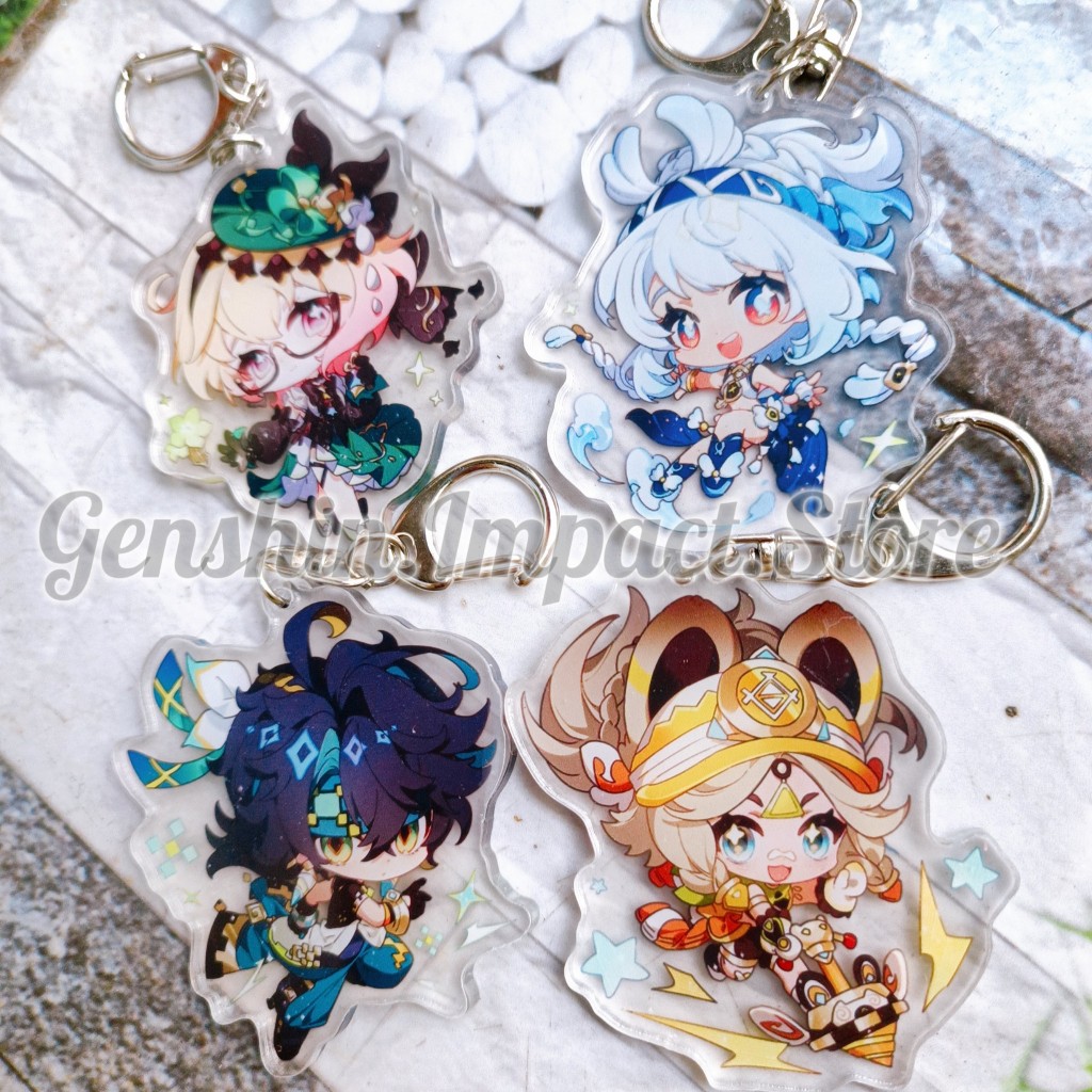Genshin Impact Keychain 2 layers of mica (95 models Part 2) Kinich ...