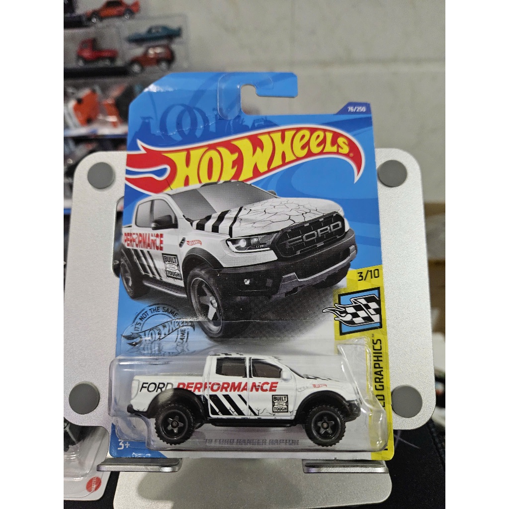 Hot Wheels 19 Ford Ranger Raptor (White) | Shopee Malaysia