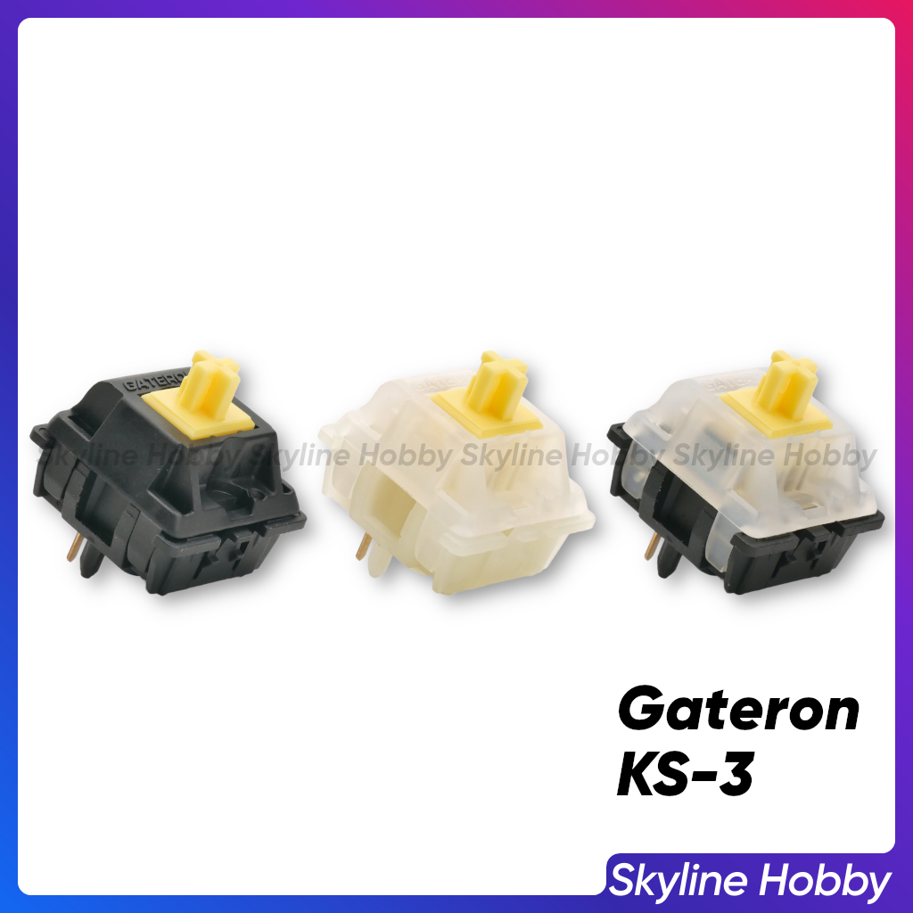 Gateron KS-3 Series Mechanical Keyboard Switch - KS-3 (KS3), KS-3X1 ...