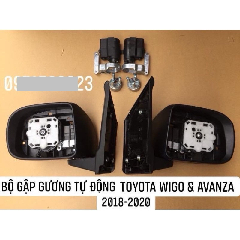 Full set of skeleton and mirror folding motor for TOYOTA WIGO & AVANZA ...