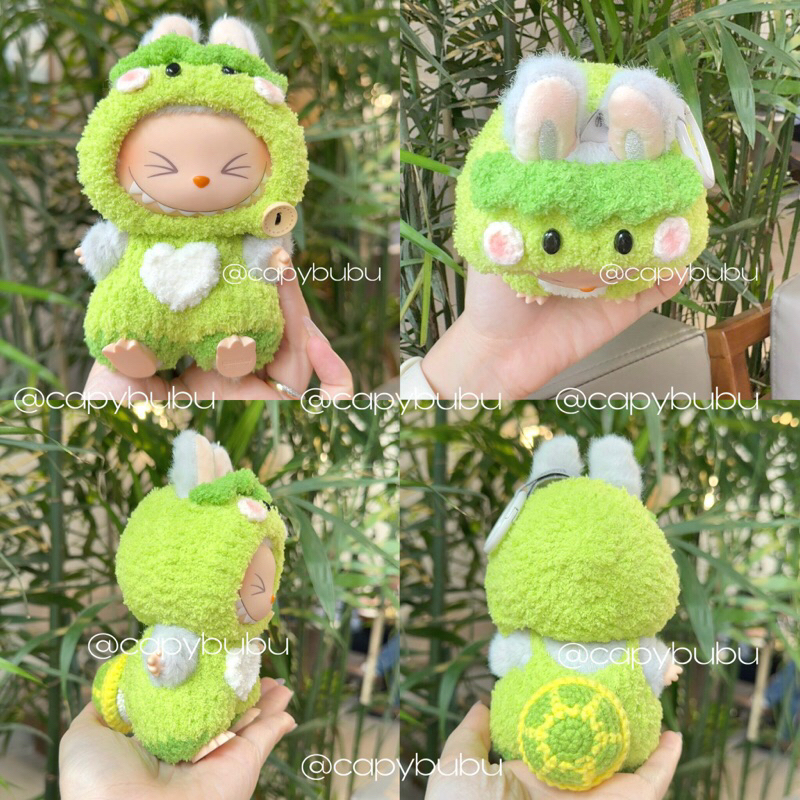 [Exclusive model] handmade Set Labubu V1 - V2 Super cute baby turtle ...