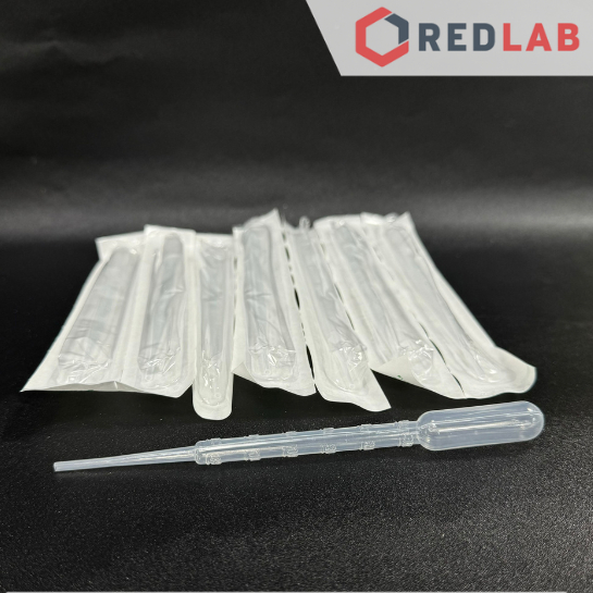 [Box of 100] PT Medical sterilized 1ml / 3ml plastic paster pipette ...