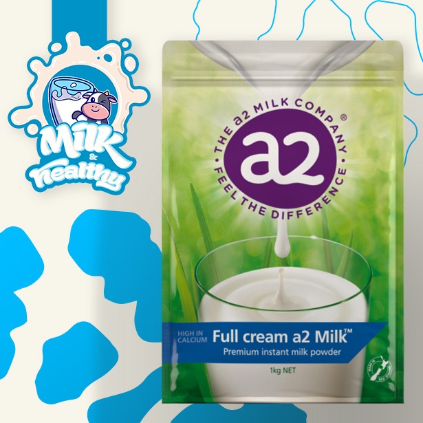 Australian powdered A2 full cream fresh milk 1kg | Shopee Malaysia