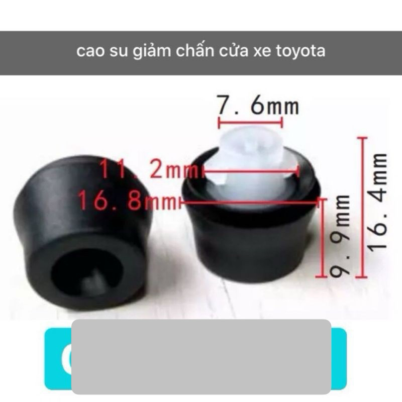 Toyota door damper rubber 90541-09124 | Shopee Malaysia