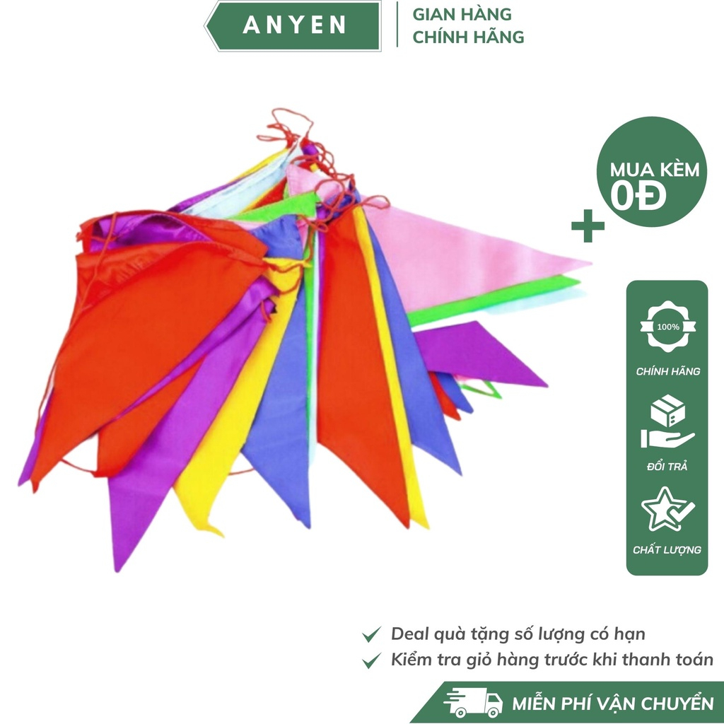 Pig TAIL FLAG made of fabric, BEAUTIFUL TRIANGLE FLAG 10m roll ...