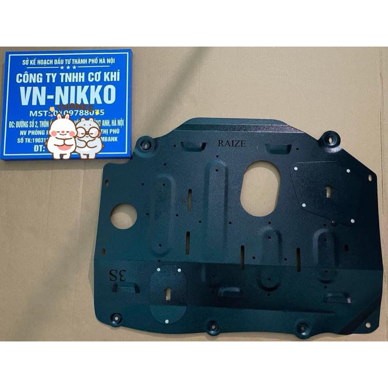 Toyota Raize 2021-2023-2024- 2025 Underbody Mudguard SPCC Steel latest ...