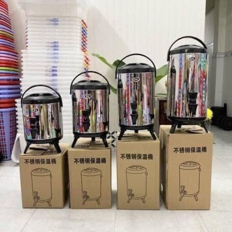 304 Stainless Steel Thermal Tea Pot (6L - 8L - 10L - 12L) | Shopee Malaysia