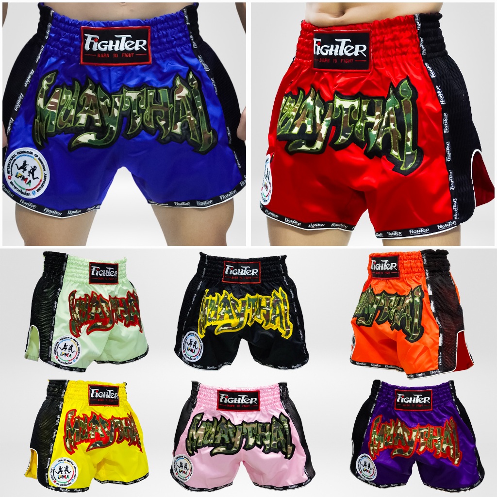 Premium Muay Thai Fighter Pants Muay Thai Shorts Shopee Malaysia