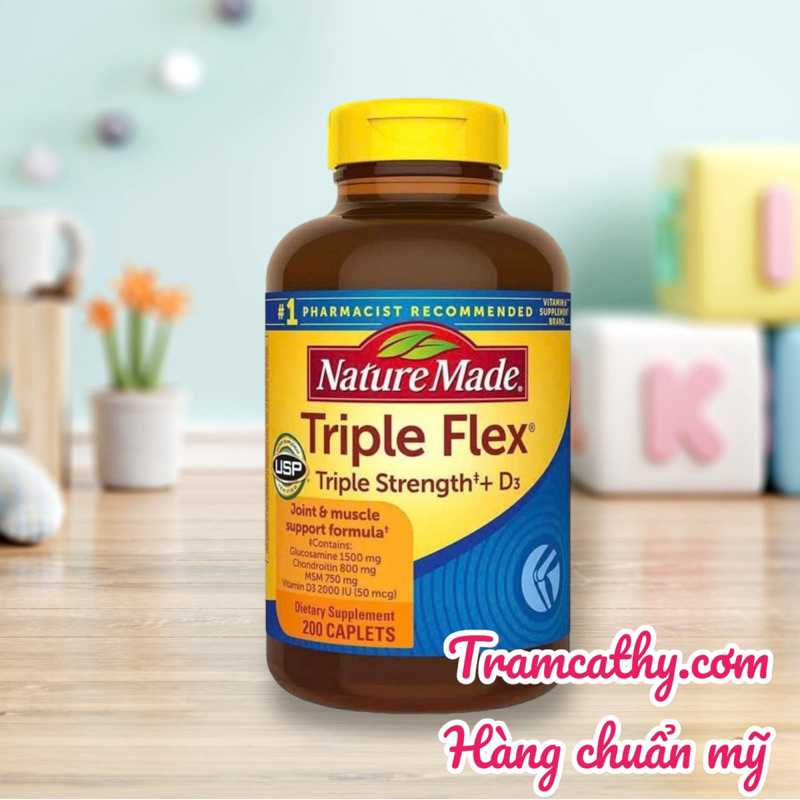 Triple Flex Bone and Joint Support With Vitamin D3 from Nature Made ...
