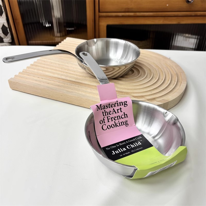 Julia Child Lunkai Mini Stainless Steel Pan 12cm CKM01, Small Pan for ...