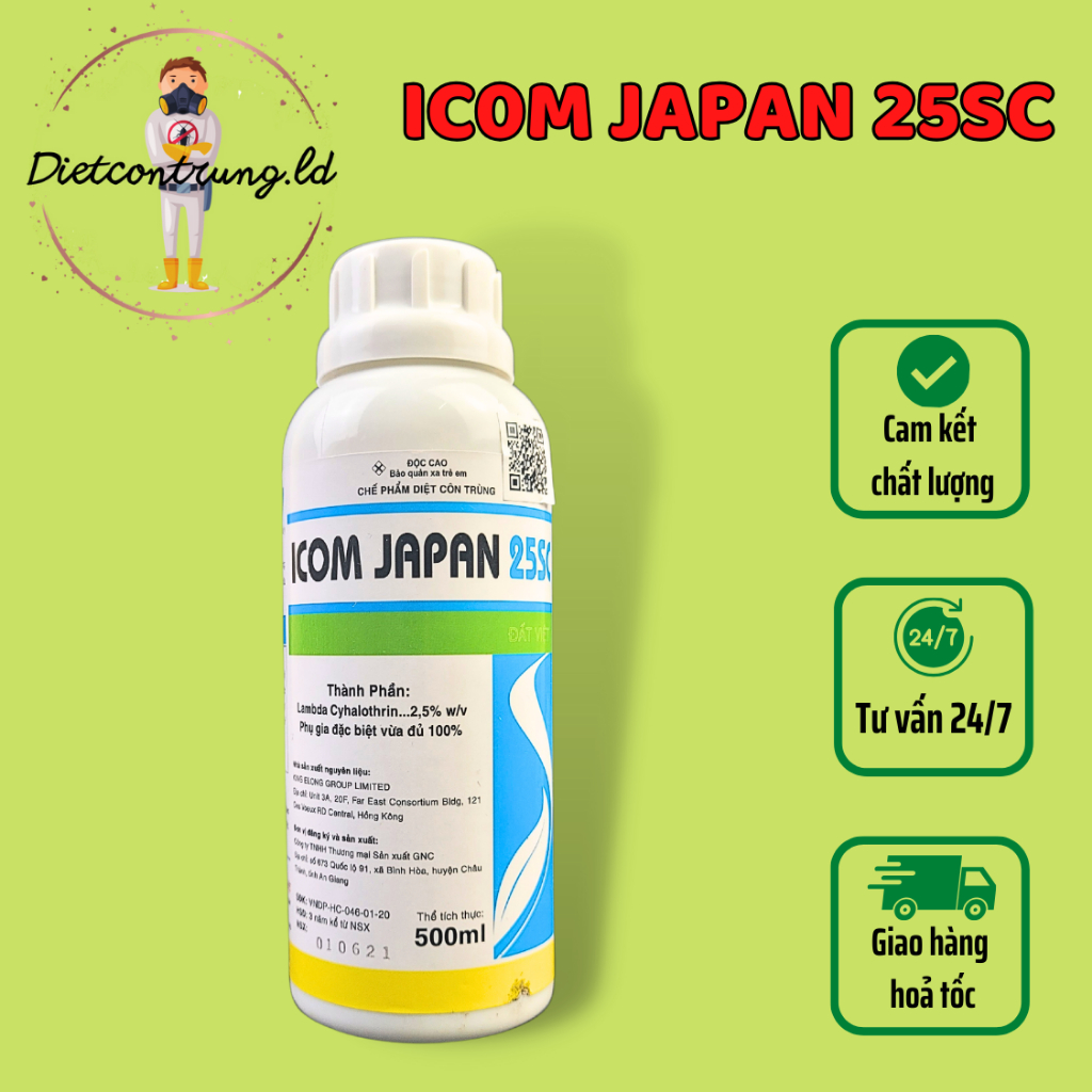 Icom JAPAN 25SC - Insecticide product (500ml) | Shopee Malaysia