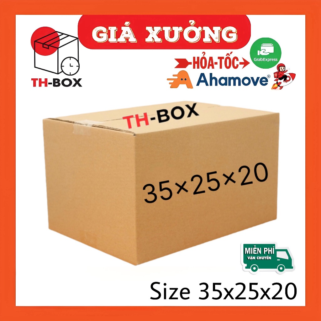 Thbox - 35x25x20 combo of 10 packing carton boxes | Shopee Malaysia