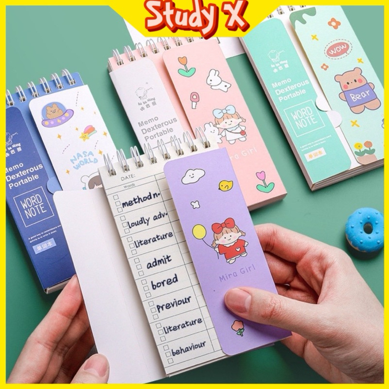 Cute Notebook 80 Pages for Memorizing and Learning English for Children ...