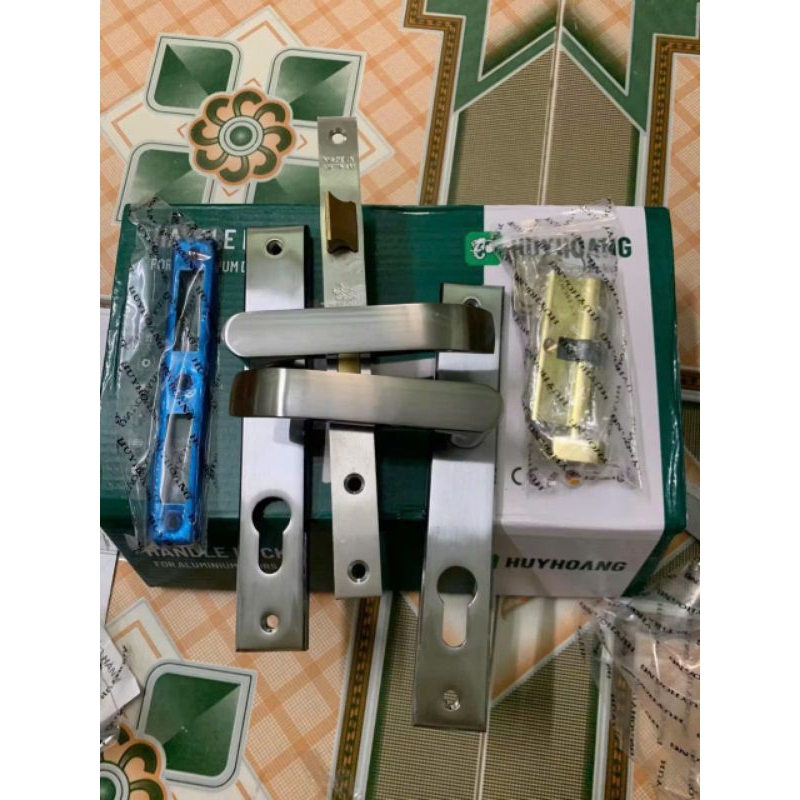 Huy Hoang EX7044-60A Aluminum Door Lock. Lock PMA Aluminum Door Handle ...