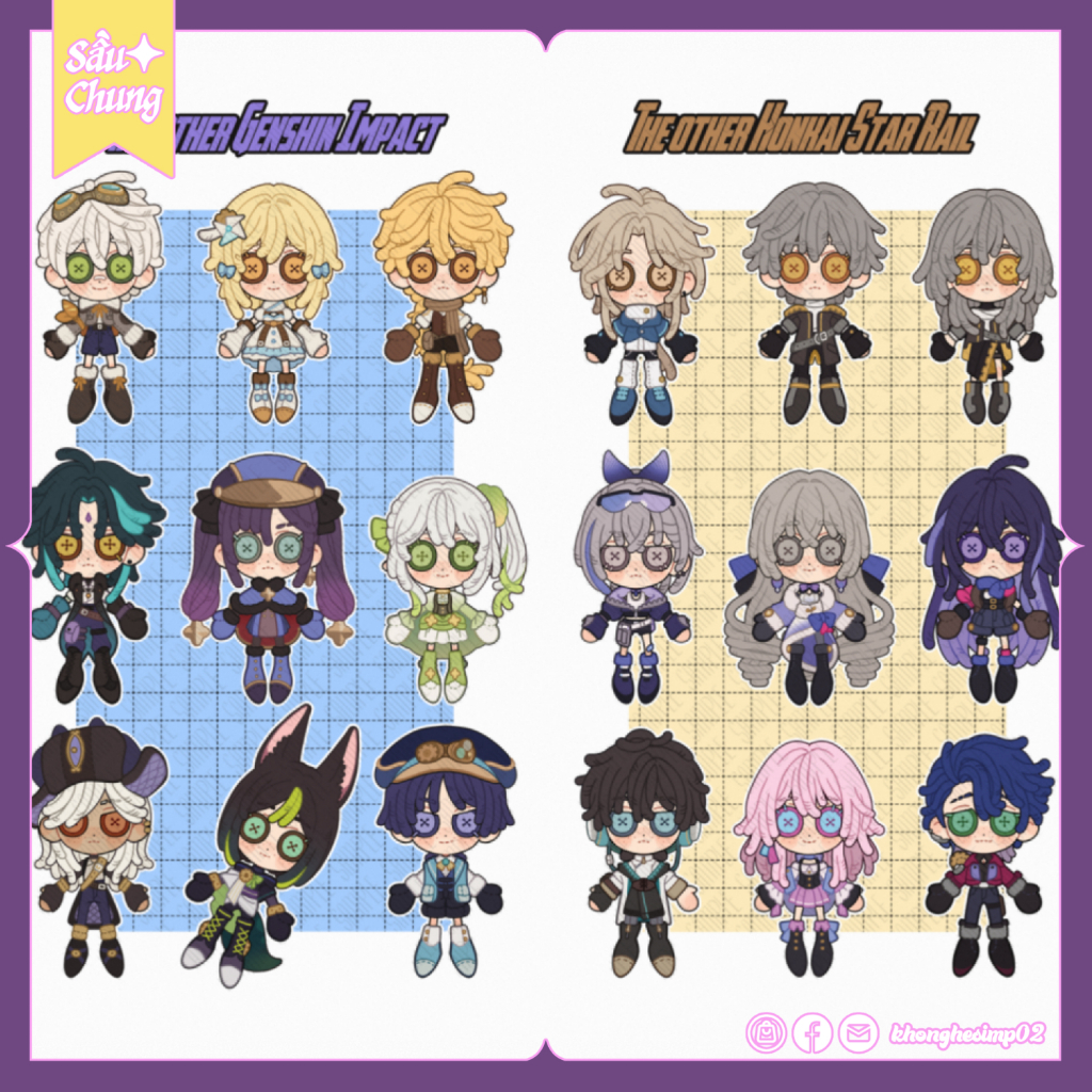 Gacha transparent Card of Genshin Impact/Honkai Starail character with ...
