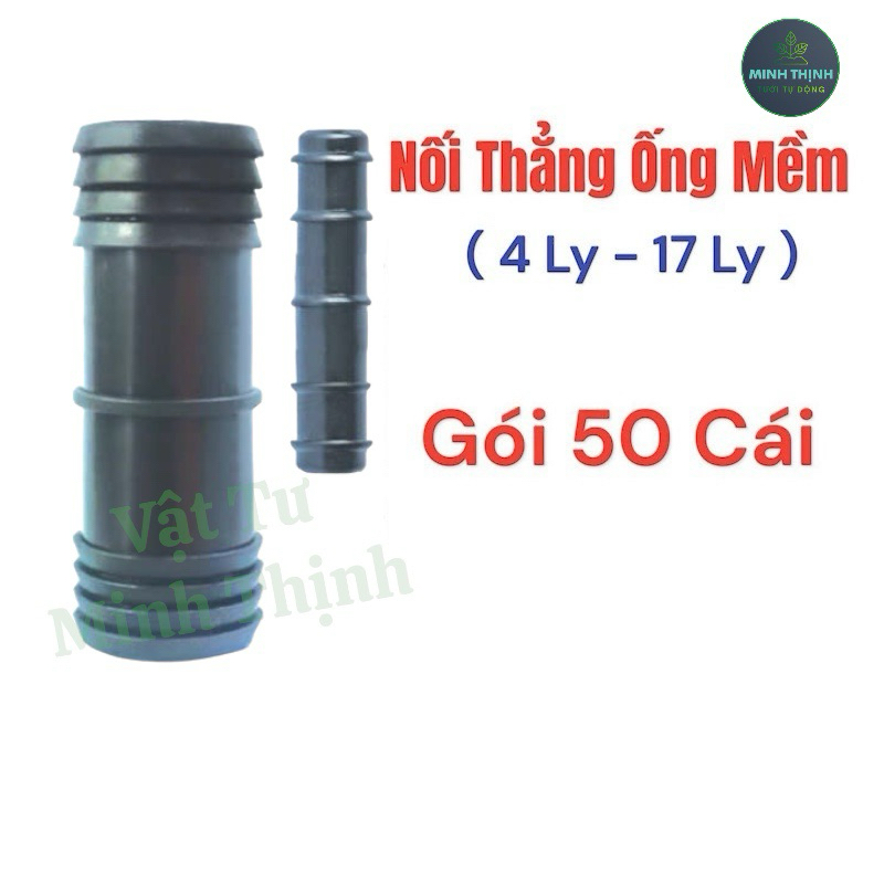 Straight connection of soft pipes from 4mm to 17mm, (PACK OF 50 PCS ...