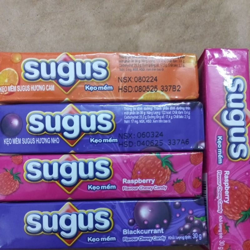 Sugus candy bars of all flavors 30g | Shopee Malaysia