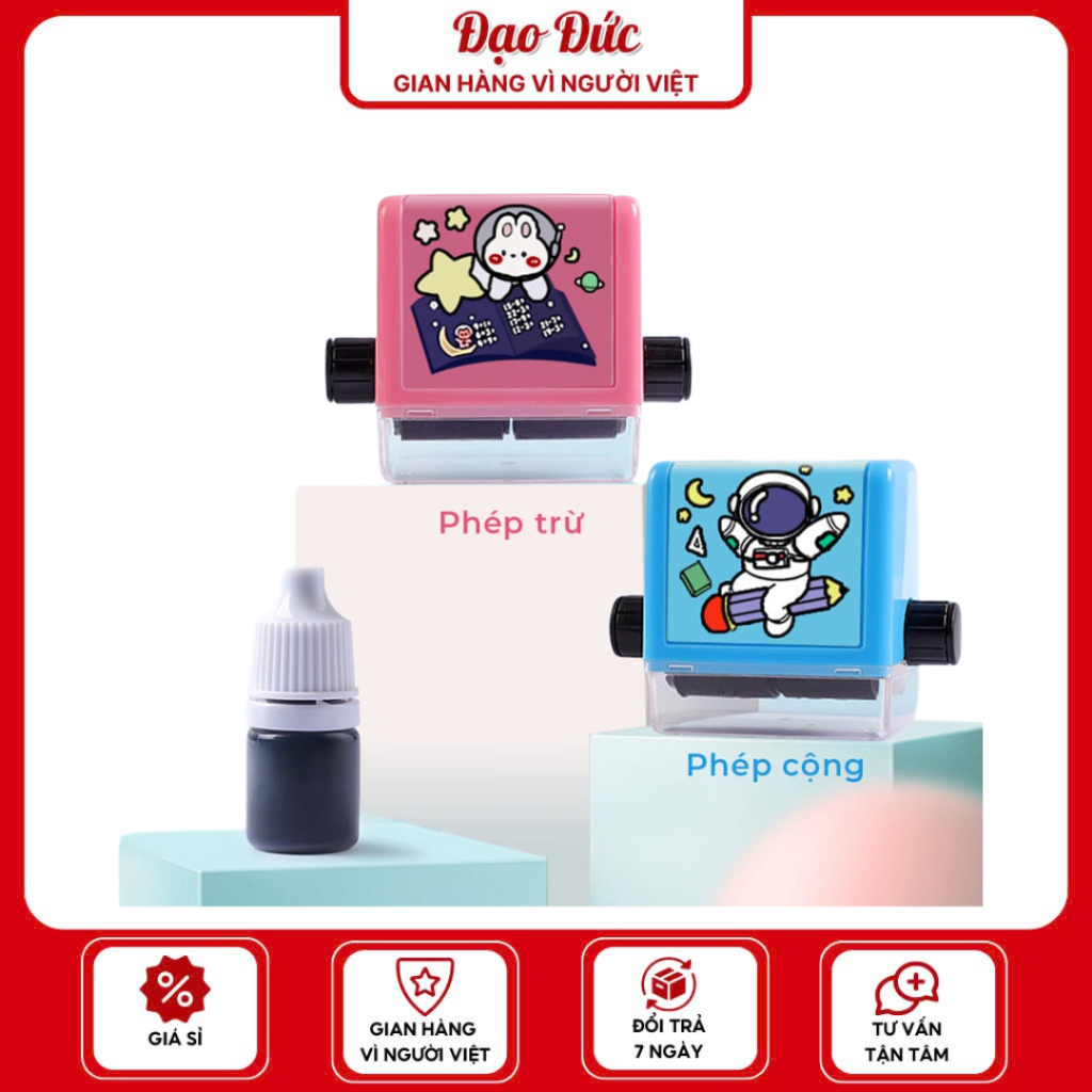 Roller Seal Printer Creates Random Simple Addition, Subtraction ...