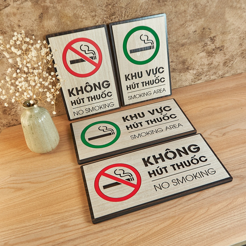 No Smoking signs, Smoking Area signs - No Smoking, Smoking Area wall ...