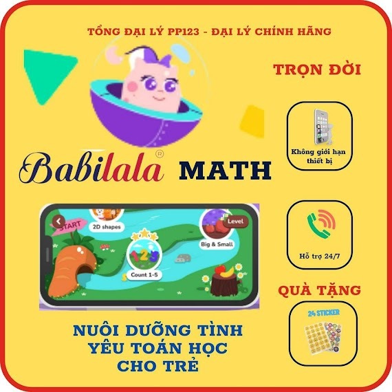 Babilala Math Lifetime for children 3-8 years old (learning English ...