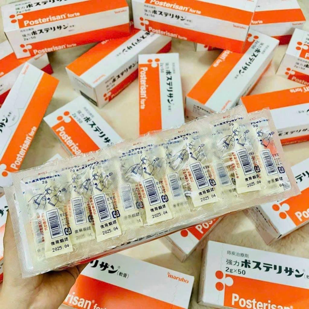 Japanese Posterisan Internal and External Hemorrhoids Cream - HOSPITAL ...