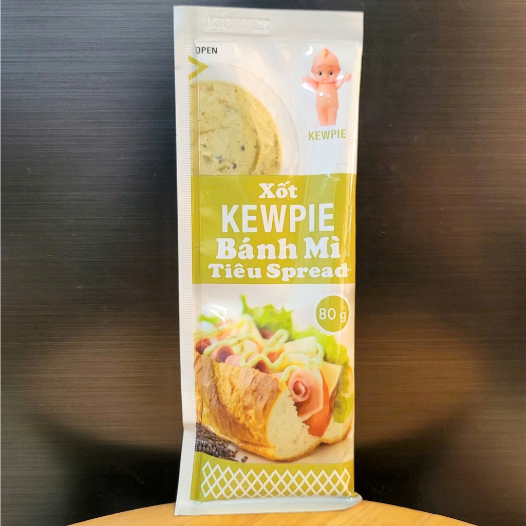 KEWPIE - BROWN package 80g - Pepper BREAD MAYO SAUCE / Pepper ...