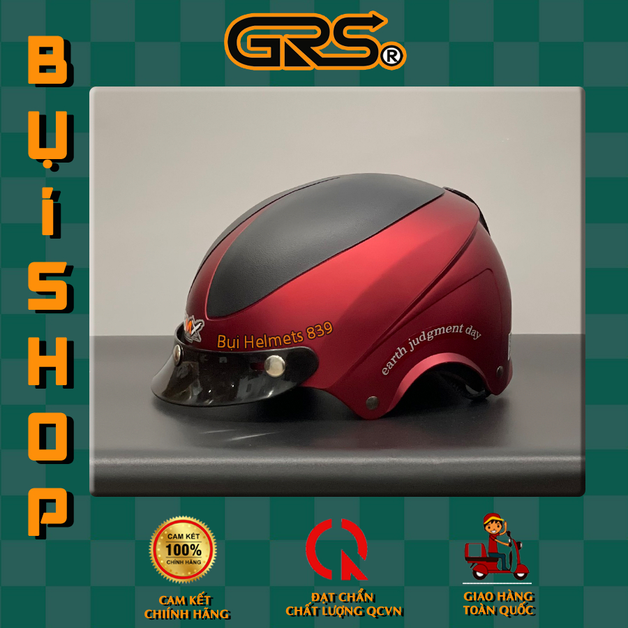 Liquidation GRS 101 F half-head helmet - Super durable acer powder ...