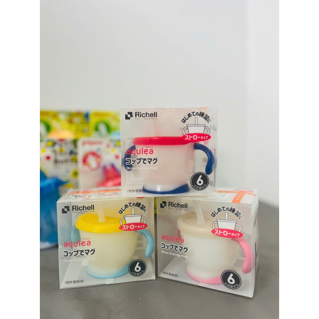 Richell 3-Stage Drinking Cup - Japan | Shopee Malaysia