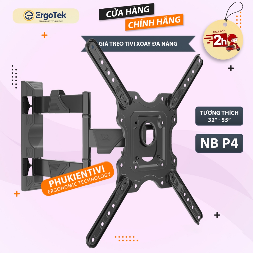Nb P4 32 - 55 Inch Rotating Angle TV Mount - Multifunctional TV Mount ...