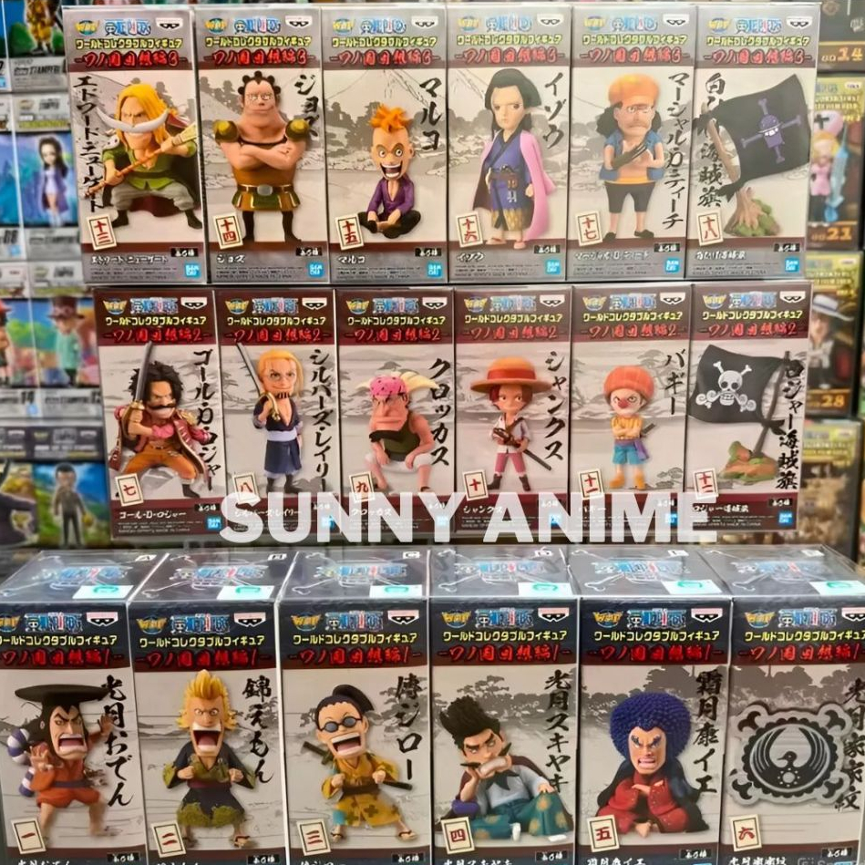 Genuine One piece Model - Onepiece Wanokuni Kaisouhen Vol.1 Vol.2 Vol.3 ...