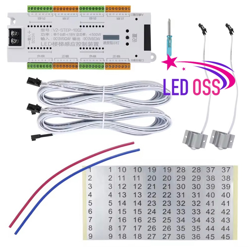 Smart stair light circuit with foot sensor, touch stair light using 12v ...