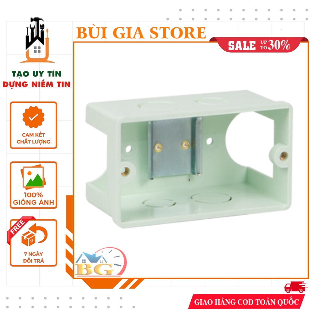 Concealed base containing Aptomat installed with fireproof MCB | Shopee ...