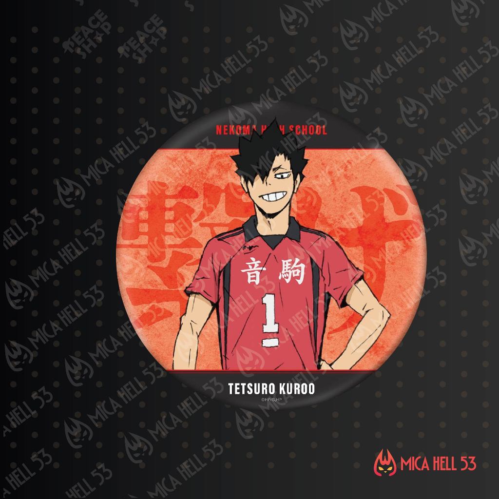 Sparkling Haikyuu Badge Haikyuu Anime Manga Badge Ver 1 HH123 | Shopee ...