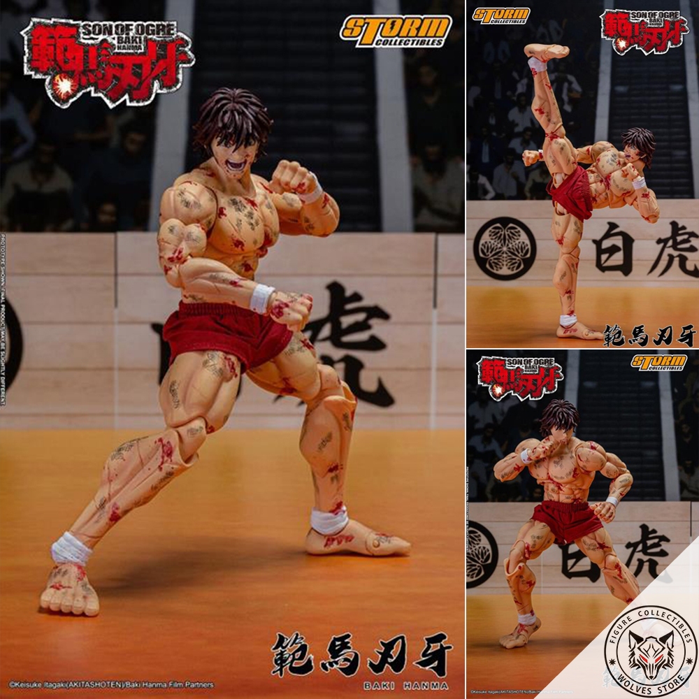 Genuine Model Storm Collectibles: Baki Hanma (Battle Damaged) | Shopee ...
