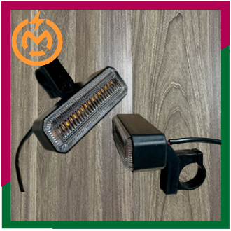 Detachable turn signals use 48V power to mount handlebars and ...