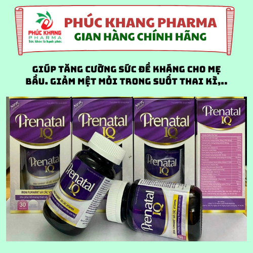 Prenatal IQ DHA PREGNANCY SUPPLEMENT PILLS. Supplement IRON, VITAMINS ...