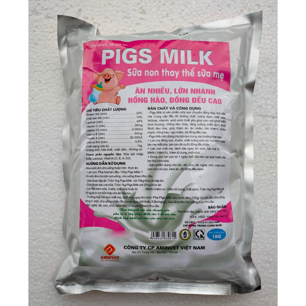 1kg PIGS MILK MILK for young livestock includes PIGS, goats, sheep ...