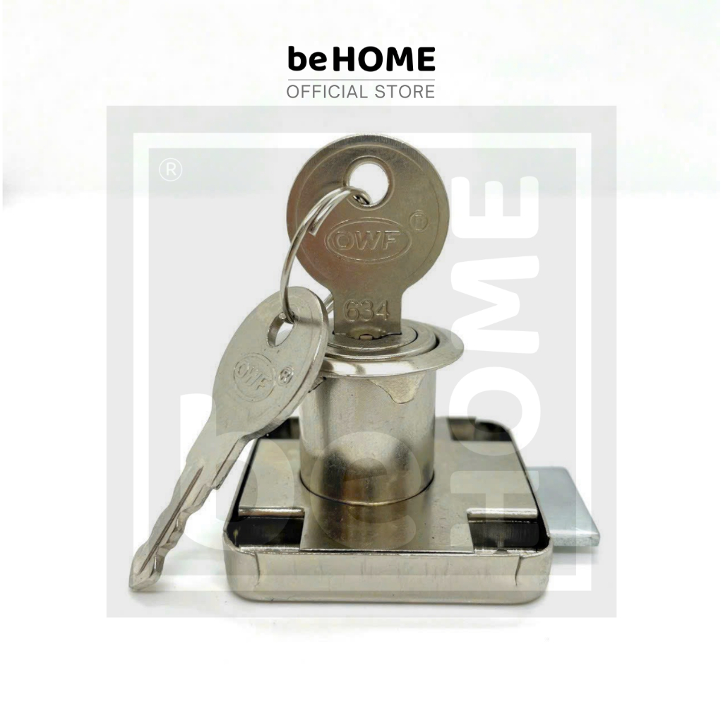 Zub Square Cabinet Lock With 2 Keys, Cabinet Lock, Drawer Lock | Shopee ...