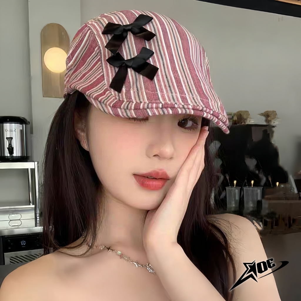 Aoe STUDIO - High-Quality Beret Y2K Beret Y2K Korean style khaki ...