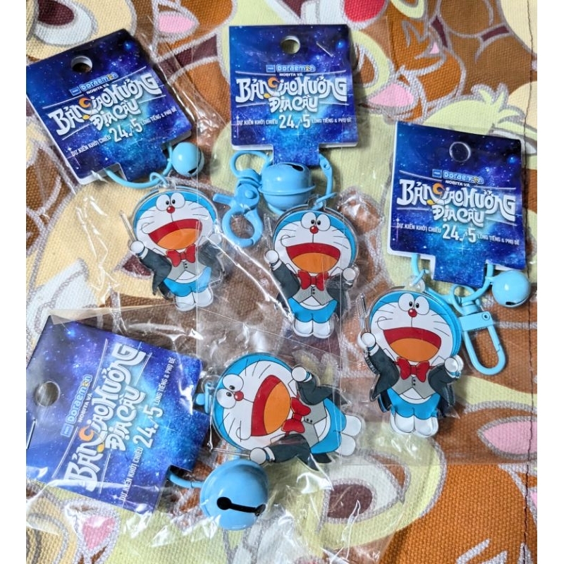 Reo Vang Doraemon movie 43 Nobita and the Earth Symphony keychain ...