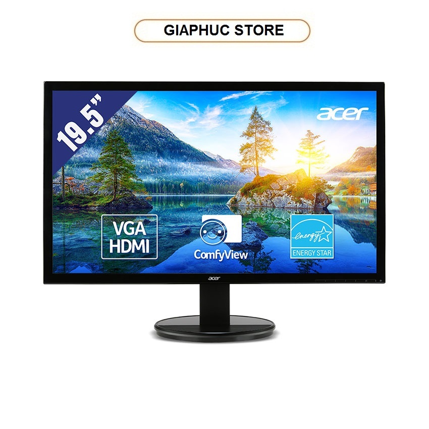 Acer K202HQL Monitor 19.5inch HD 5ms 60Hz TN - Genuine Product | Shopee ...
