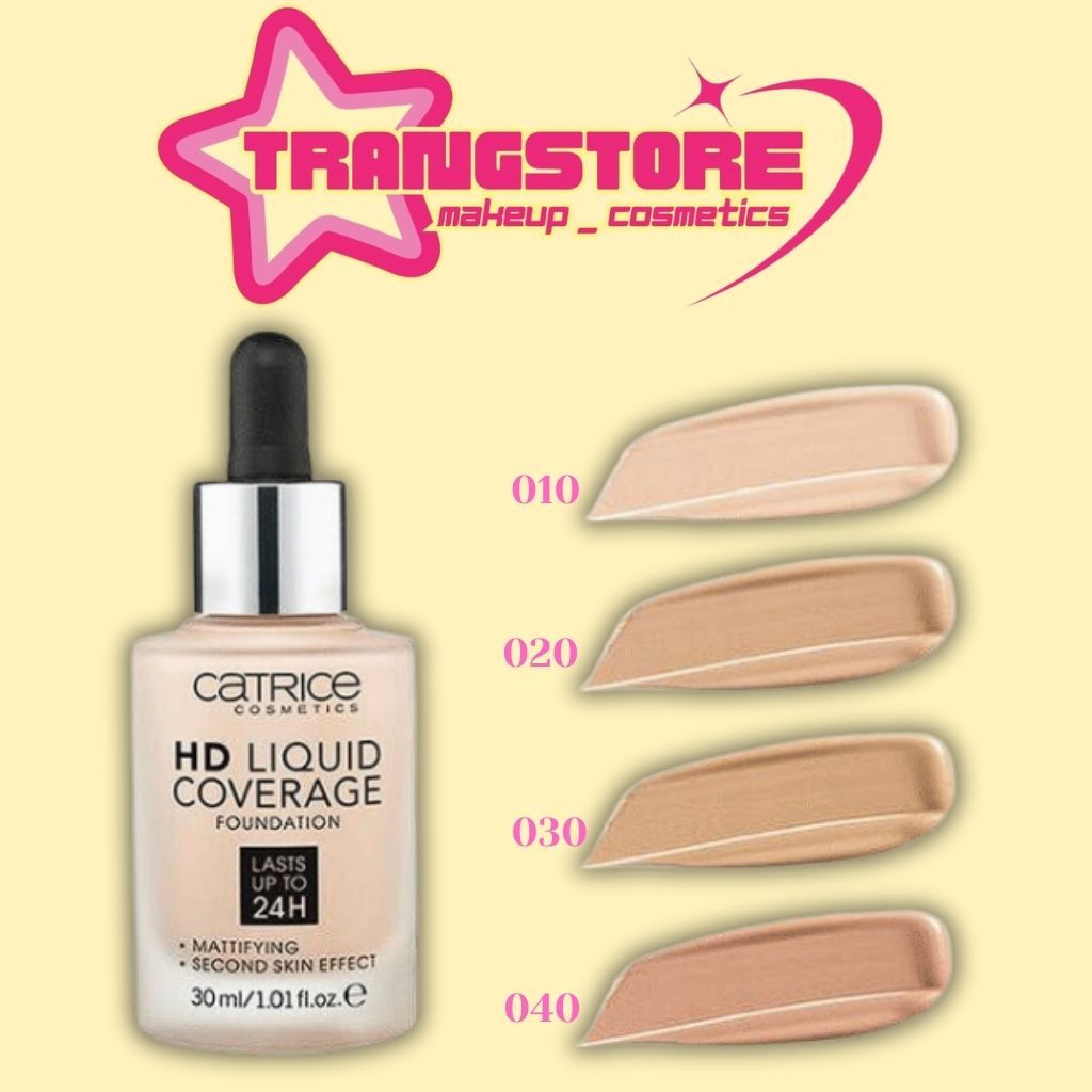 Folio Catrice Hd Liquid Coverge Foundation 30ml | Shopee Malaysia