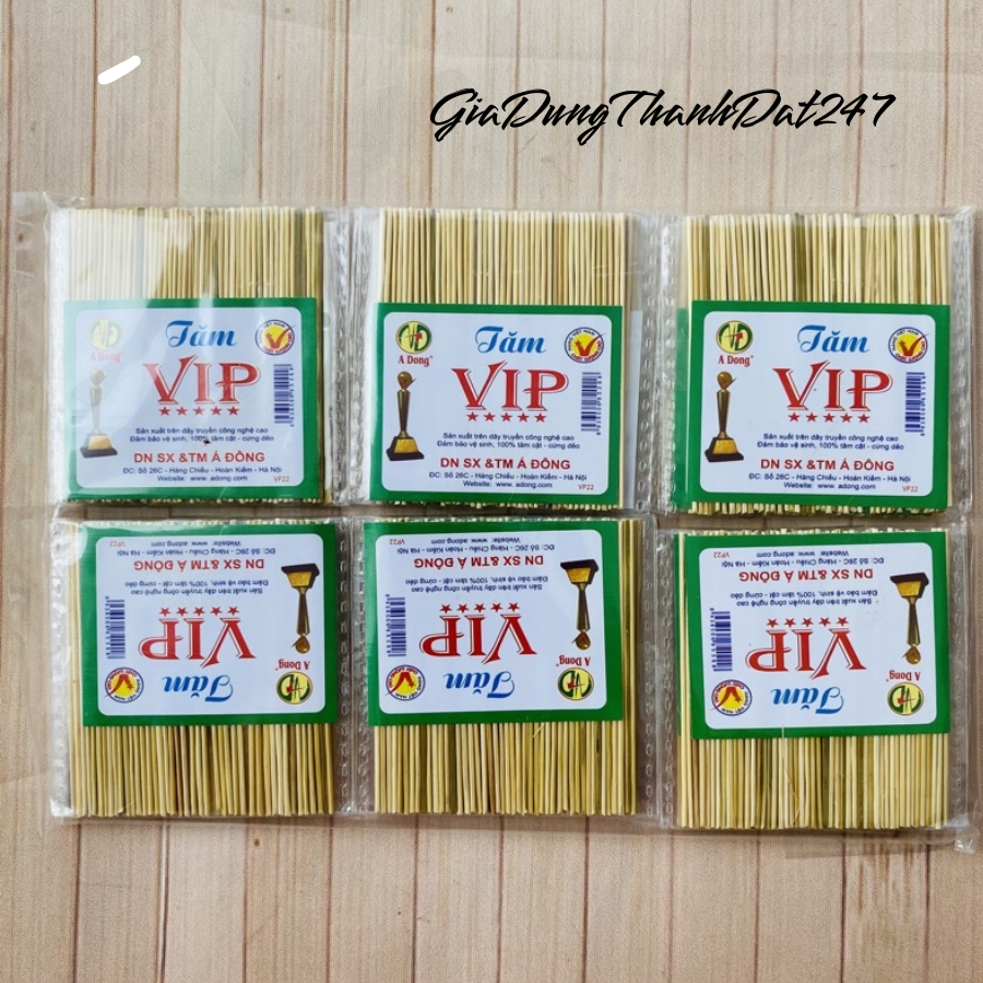 DTN454 Blister of 6 Packs of Vietnamese Bamboo Toothpicks - TD247 ...