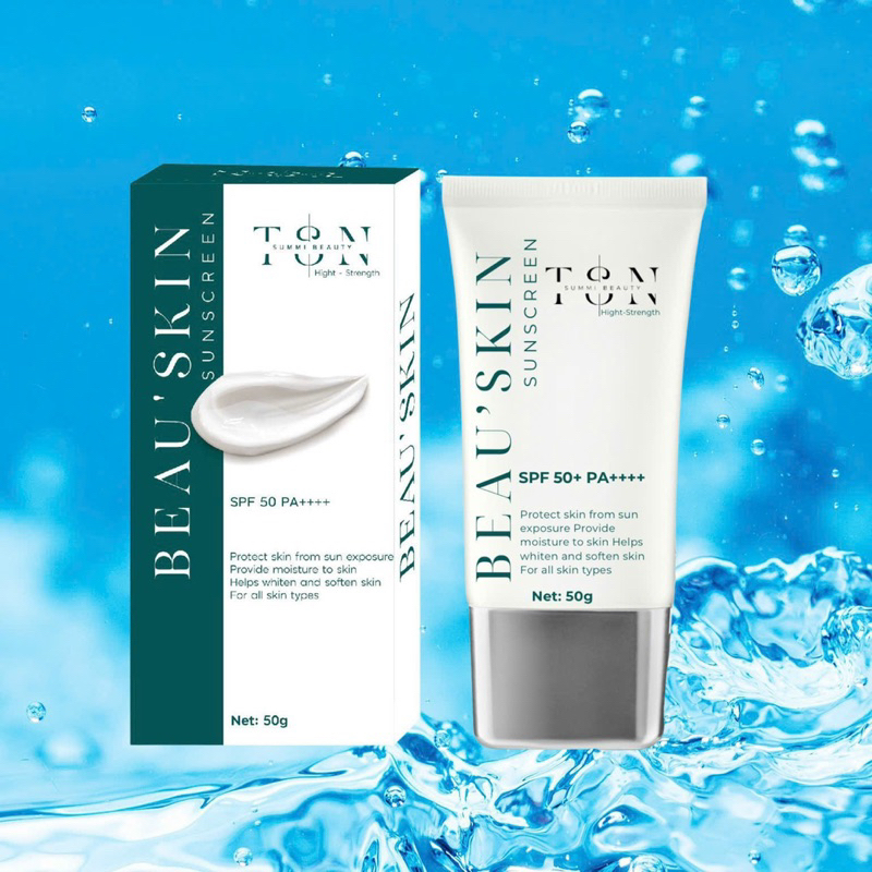Beau'sskin SPF 50 PA++++ sunscreen lifts the tone of the face | Shopee ...