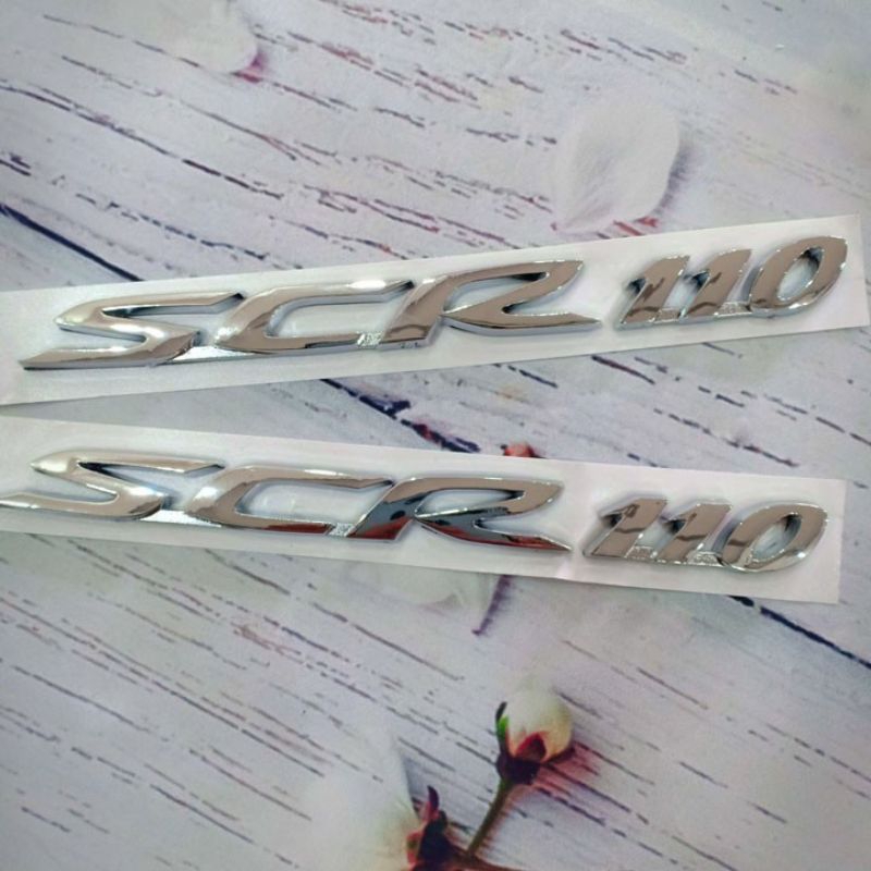 Scr 110 rear belly rib sticker (price for 1 piece) | Shopee Malaysia