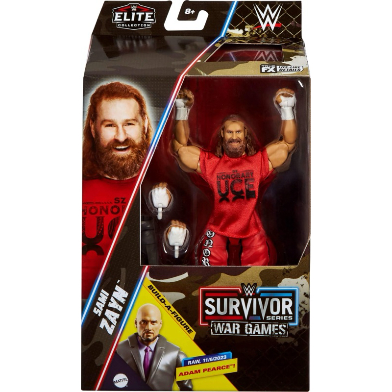 Wwe Elite Collection Survivor Series 2024 - Sami Zayn (Adam Pearce ...