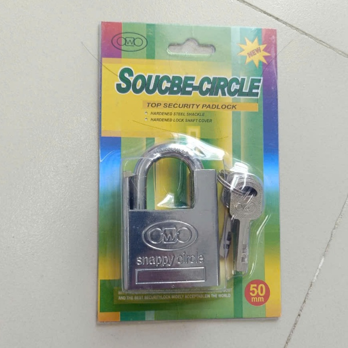Various types of locks, regular type, longer and anti-cut and anti ...