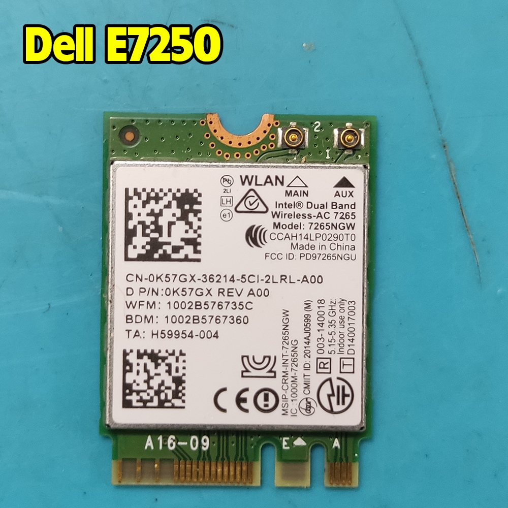 Dell Latitude E7250 laptop wifi Card Peel Off | Shopee Malaysia