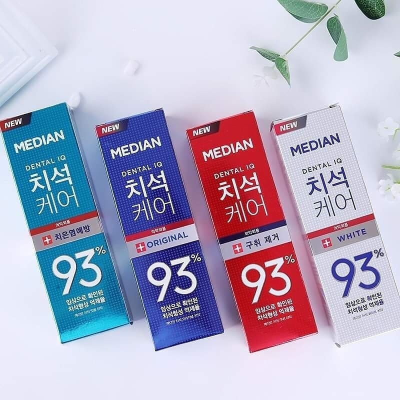 Median 93% Korean Toothpaste 120g {GENUINE} | Shopee Malaysia